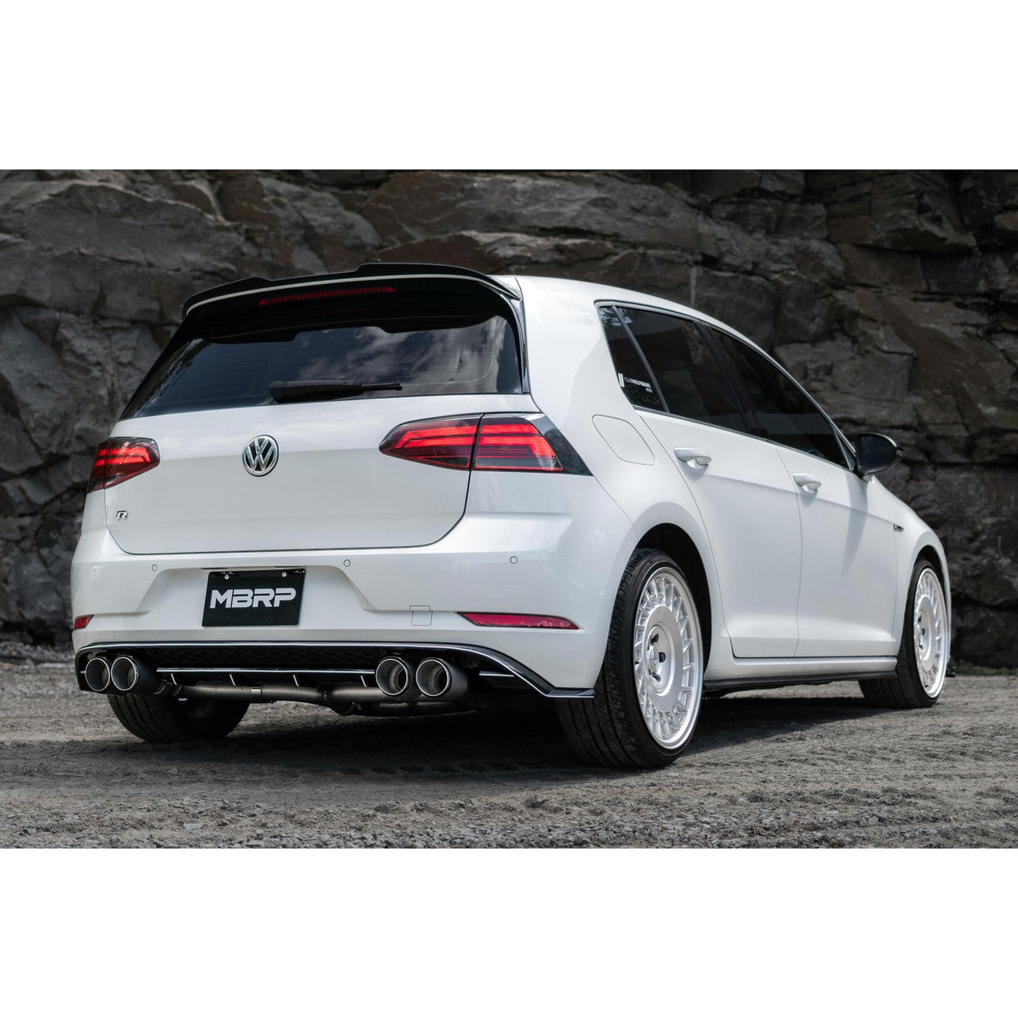 MBRP Race Catback Exhaust | Fits 2015–2019 VW MK7/MK7.5 Golf R — FAS Tuning