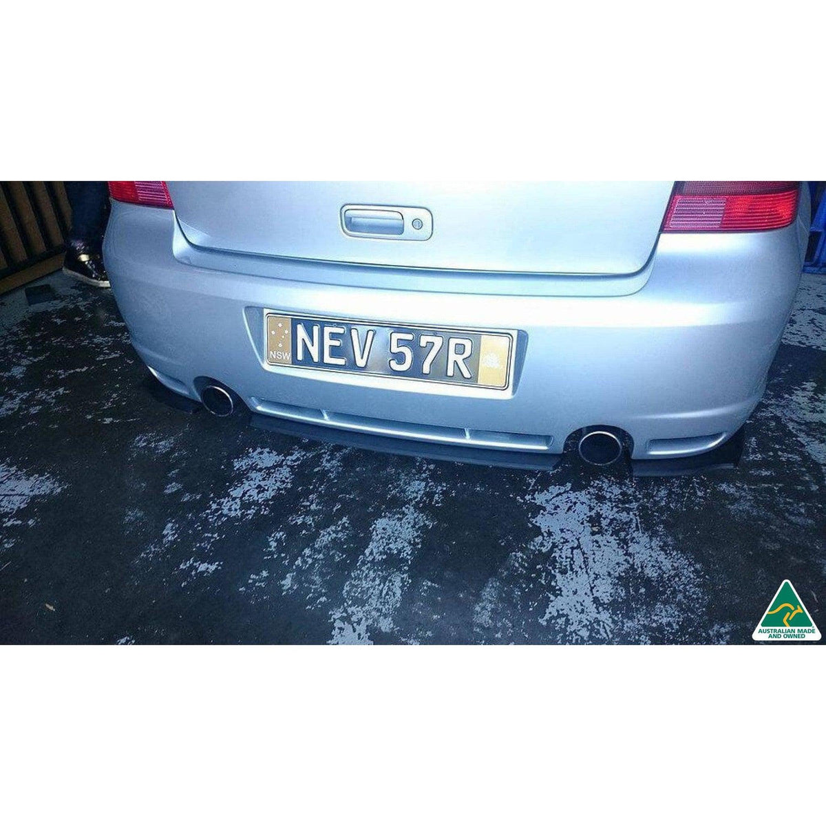 Flow Designs VW MK4 R32 Rear Valence Splitters | FAS Tuning — FAS Tuning