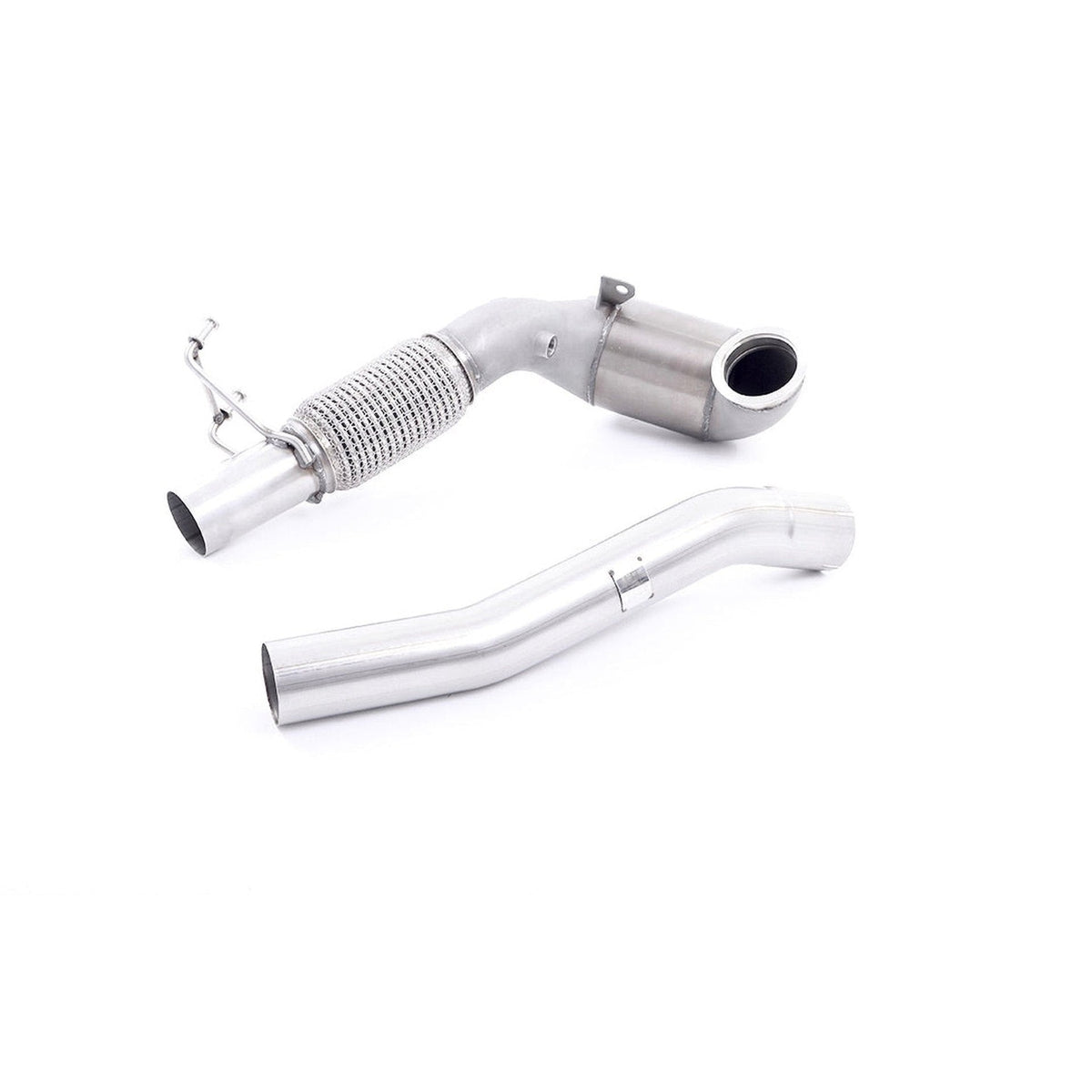 Milltek Cast Large Bore Downpipe and Race Cat for Milltek Exhaust VW ...